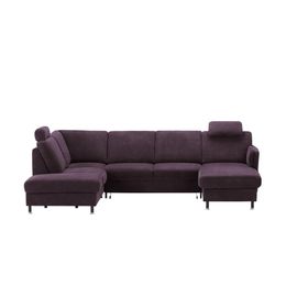 Kollektion Kraft Wohnlandschaft lila/violett Ma&szlig;e (cm): B: 305 H: 90 T: 200.0 &raquo; M&ouml;bel Kraft