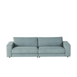 Jette Home Sofa Cord Sila blau Ma&szlig;e (cm): B: 290 H: 85 T: 127.0 &raquo; M&ouml;bel Kraft