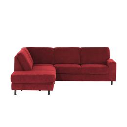 Kollektion Kraft Ecksofa Jana rot Ma&szlig;e (cm): B: 237 H: 85 T: 235.0 &raquo; M&ouml;bel Kraft