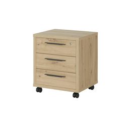 M&ouml;bel Kraft Rollcontainer holzfarben Ma&szlig;e (cm): B: 48,6 H: 63 T: 45.0 &raquo; M&ouml;bel Kraft