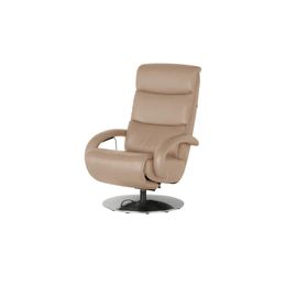Hukla Ledersessel Florian beige Ma&szlig;e (cm): B: 73 H: 109 T: 91.0 &raquo; M&ouml;bel Kraft