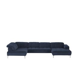 Kollektion Kraft Wohnlandschaft Sarina blau Ma&szlig;e (cm): B: 383 H: 75 T: 212.0 &raquo; M&ouml;bel Kraft