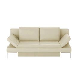 M&ouml;bel Kraft Schlafsofa mit Sitz- und R&uuml;ckenfl&auml;che aus Echtleder Kenny creme Ma&szlig;e (cm): B: 204 H: 88 T: 91.0 &raquo; M&ouml;bel Kraft