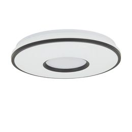 KHG LED-Deckenleuchte schwarz mit Fernbedienung schwarz Ma&szlig;e (cm): H: 8,5 &Oslash;: 49.0 &raquo; M&ouml;bel Kraft