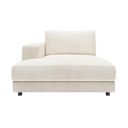 Jette Home Element Ottomane links in Feincord Modulsofa Sila wei&szlig; Ma&szlig;e (cm): B: 125 H: 85 T: 170.0 &raquo; M&ouml;bel Kraft