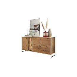 Woodford Sideboard Flora holzfarben Ma&szlig;e (cm): B: 186 H: 86 T: 44.0 &raquo; M&ouml;bel Kraft