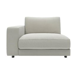 Jette Home Element Einsitzer Armlehne links in Cord Modulsofa Sila grau Ma&szlig;e (cm): B: 125 H: 85 T: 127.0 &raquo; M&ouml;bel Kraft