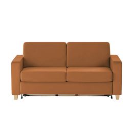 Nehl Schlafsofa Boston Deluxe orange Ma&szlig;e (cm): B: 199 H: 91 T: 103.0 &raquo; M&ouml;bel Kraft
