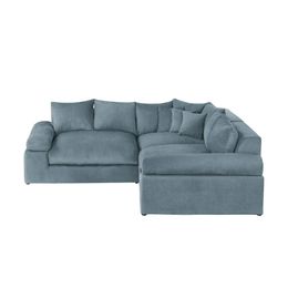 Smart Ecksofa Lionore blau Ma&szlig;e (cm): B: 256 H: 86 T: 256.0 &raquo; M&ouml;bel Kraft