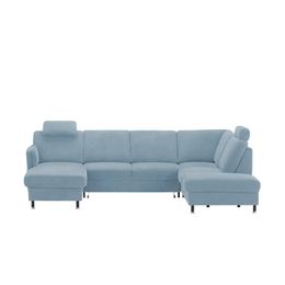 Kollektion Kraft Wohnlandschaft blau Ma&szlig;e (cm): B: 305 H: 90 T: 200.0 &raquo; M&ouml;bel Kraft
