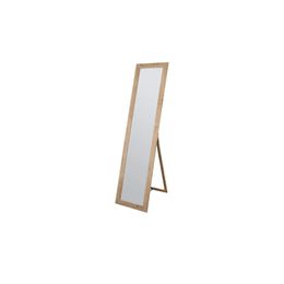 M&ouml;bel Kraft Standspiegel holzfarben Glas,Aluminium,Holzwerkstoff Ma&szlig;e (cm): B: 40 H: 160 T: 3.0 &raquo; M&ouml;bel Kraft