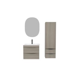 M&ouml;bel Kraft Hochschrank beige Ma&szlig;e (cm): B: 40 H: 138 T: 27.0 &raquo; M&ouml;bel Kraft
