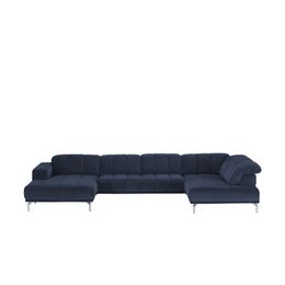 Kollektion Kraft Wohnlandschaft Sarina blau Ma&szlig;e (cm): B: 383 H: 75 T: 212.0 &raquo; M&ouml;bel Kraft