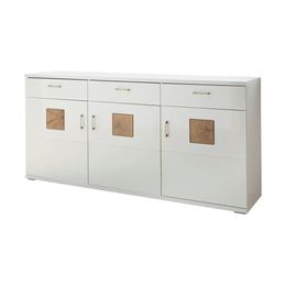 Primo Sideboard Topeka wei&szlig; Ma&szlig;e (cm): B: 180 H: 91 T: 44.0 &raquo; M&ouml;bel Kraft