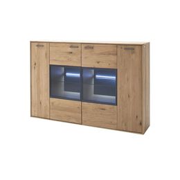 Woodford Highboard Oakland holzfarben Ma&szlig;e (cm): B: 184 H: 123 T: 37.0 &raquo; M&ouml;bel Kraft