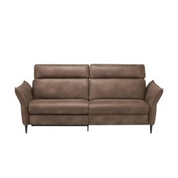 Hukla Sofa 3-sitzig Solea braun Ma&szlig;e (cm): B: 224 T: 95.0 &raquo; M&ouml;bel Kraft