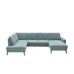 Kollektion Kraft Wohnlandschaft Grace blau Ma&szlig;e (cm): B: 337 H: 89 T: 220.0 &raquo; M&ouml;bel Kraft