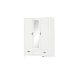 M&ouml;bel Kraft Kleiderschrank wei&szlig; Ma&szlig;e (cm): B: 143 H: 190 T: 55.0 &raquo; M&ouml;bel Kraft