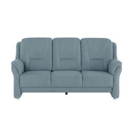 Kollektion Kraft Sofa 3-sitzig aus Mikrofaser Wilma blau Ma&szlig;e (cm): B: 198 H: 100 T: 89.0 &raquo; M&ouml;bel Kraft