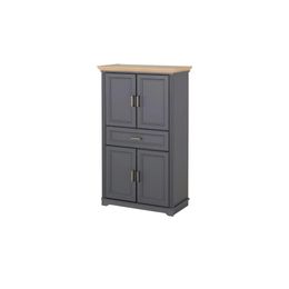 M&ouml;bel Kraft Badschrank grau Ma&szlig;e (cm): B: 83 H: 138 T: 43.0 &raquo; M&ouml;bel Kraft