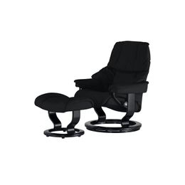 stressless Relaxsessel mit Hocker Reno schwarz Ma&szlig;e (cm): B: 88 H: 108 T: 78.0 &raquo; M&ouml;bel Kraft