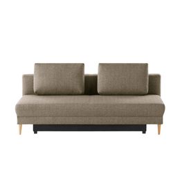 M&ouml;bel Kraft Schlafsofa mit Schlaffunktion Genua braun Ma&szlig;e (cm): B: 205 H: 89 T: 94.0 &raquo; M&ouml;bel Kraft