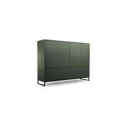 M&ouml;bel Kraft Highboard gr&uuml;n Ma&szlig;e (cm): B: 160 H: 120,5 &raquo; M&ouml;bel Kraft