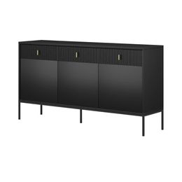 M&ouml;bel Kraft Sideboard schwarz Ma&szlig;e (cm): B: 154 H: 83 T: 39.0 &raquo; M&ouml;bel Kraft