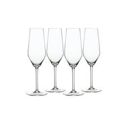 Spiegelau Champagnerfl&ouml;ten 4er Set Style transparent/klar Glas Ma&szlig;e (cm): B: 15,2 H: 23,4 T: 15.2 &raquo; M&ouml;bel Kraft