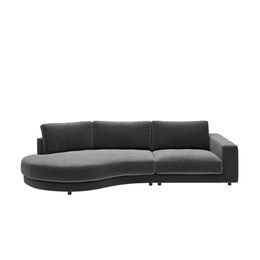 Jette Home Organisches Einzelsofa in Feincord Sila grau Ma&szlig;e (cm): B: 330 H: 85 T: 166.0 &raquo; M&ouml;bel Kraft