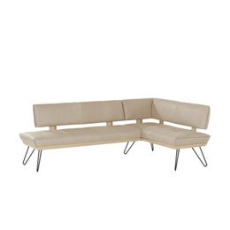 Koinor Eckbank Leder Dining System 4 beige Ma&szlig;e (cm): B: 237 H: 88 T: 152.0 &raquo; M&ouml;bel Kraft