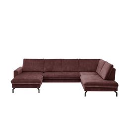 Kollektion Kraft Wohnlandschaft aus Mikrofaser Grace rot Ma&szlig;e (cm): B: 337 H: 89 T: 220.0 &raquo; M&ouml;bel Kraft