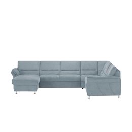 Kollektion Kraft Wohnlandschaft Donald blau Ma&szlig;e (cm): B: 335 H: 89 T: 262.0 &raquo; M&ouml;bel Kraft
