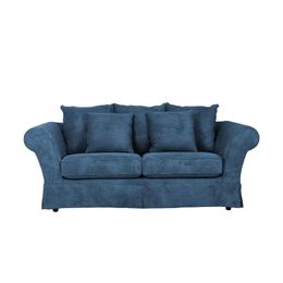 M&ouml;bel Kraft Einzelsofa blau Ma&szlig;e (cm): B: 215 H: 100 T: 98.0 &raquo; M&ouml;bel Kraft