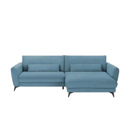 Kollektion Kraft Ecksofa Cordstoff Amina t&uuml;rkis/petrol Ma&szlig;e (cm): B: 288 H: 81 T: 194.0 &raquo; M&ouml;bel Kraft