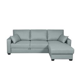 M&ouml;bel Kraft Ecksofa mit Schlaffunktion Asti t&uuml;rkis/petrol Ma&szlig;e (cm): B: 241 H: 86 T: 162.0 &raquo; M&ouml;bel Kraft