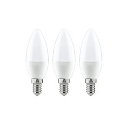 M&ouml;bel Kraft LED 3-er Pack Kerze E14 4W 250lm 2700K wei&szlig; Ma&szlig;e (cm): H: 10 &Oslash;: 3.5 &raquo; M&ouml;bel Kraft