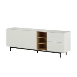 sound+vision Sideboard Alpha wei&szlig; Ma&szlig;e (cm): B: 202 H: 71 T: 43.0 &raquo; M&ouml;bel Kraft