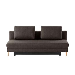 M&ouml;bel Kraft Schlafsofa mit Schlaffunktion Genua braun Ma&szlig;e (cm): B: 205 H: 89 T: 104.0 &raquo; M&ouml;bel Kraft