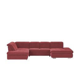 Kollektion Kraft Wohnlandschaft mit verschiedenen Funktionen Spencer rot Ma&szlig;e (cm): B: 382 H: 102 T: 260.0 &raquo; M&ouml;bel Kraft