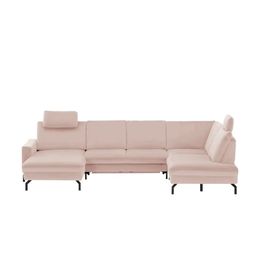 Kollektion Kraft Wohnlandschaft Grace rosa/pink Ma&szlig;e (cm): B: 332 H: 89 T: 220.0 &raquo; M&ouml;bel Kraft