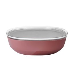 Mepal Servierschale Silueta rosa/pink Kunststoff Ma&szlig;e (cm): H: 9,2 &Oslash;: 30.1 &raquo; M&ouml;bel Kraft
