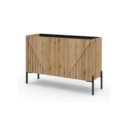 M&ouml;bel Kraft Sideboard holzfarben Ma&szlig;e (cm): B: 120 H: 81 &raquo; M&ouml;bel Kraft