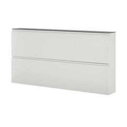Wohnwert H&auml;ngeschuhschrank Nicolo creme Ma&szlig;e (cm): B: 160 H: 81 T: 22.0 &raquo; M&ouml;bel Kraft