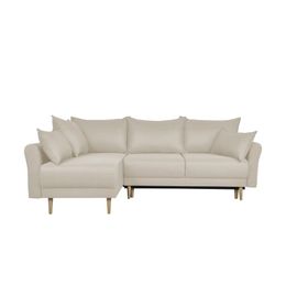 Smart Ecksofa beige Ma&szlig;e (cm): B: 227 H: 88 T: 170.0 &raquo; M&ouml;bel Kraft