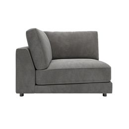 Jette Home Element Ecke in Cord Modulsofa Sila grau Ma&szlig;e (cm): B: 120 H: 85 T: 125.0 &raquo; M&ouml;bel Kraft
