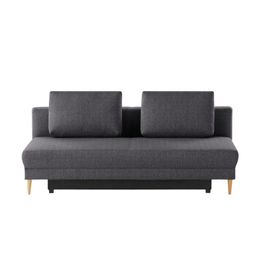 M&ouml;bel Kraft Schlafsofa mit Schlaffunktion Genua grau Ma&szlig;e (cm): B: 205 H: 89 T: 94.0 &raquo; M&ouml;bel Kraft