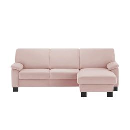 Kollektion Kraft Ecksofa Veit rosa/pink Ma&szlig;e (cm): B: 232 H: 90 T: 168.0 &raquo; M&ouml;bel Kraft