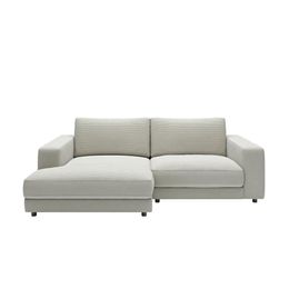 Jette Home Ecksofa in Cord Sila grau Ma&szlig;e (cm): B: 250 H: 85 T: 170.0 &raquo; M&ouml;bel Kraft