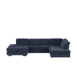 Kollektion Kraft Wohnlandschaft blau Ma&szlig;e (cm): B: 382 H: 102 T: 260.0 &raquo; M&ouml;bel Kraft